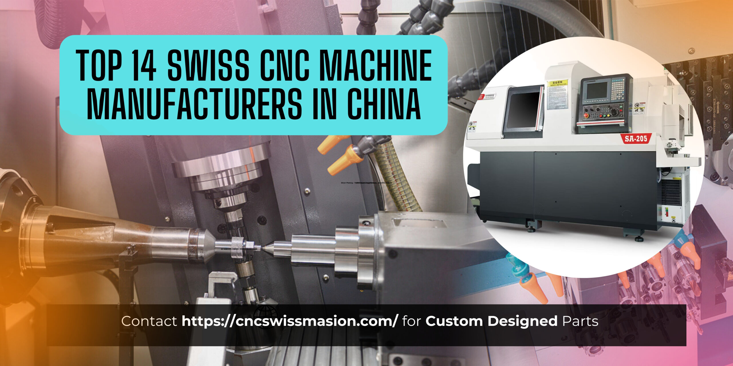 Top 14 Swiss CNC Machine Manufacturers in China - CNC China Tony